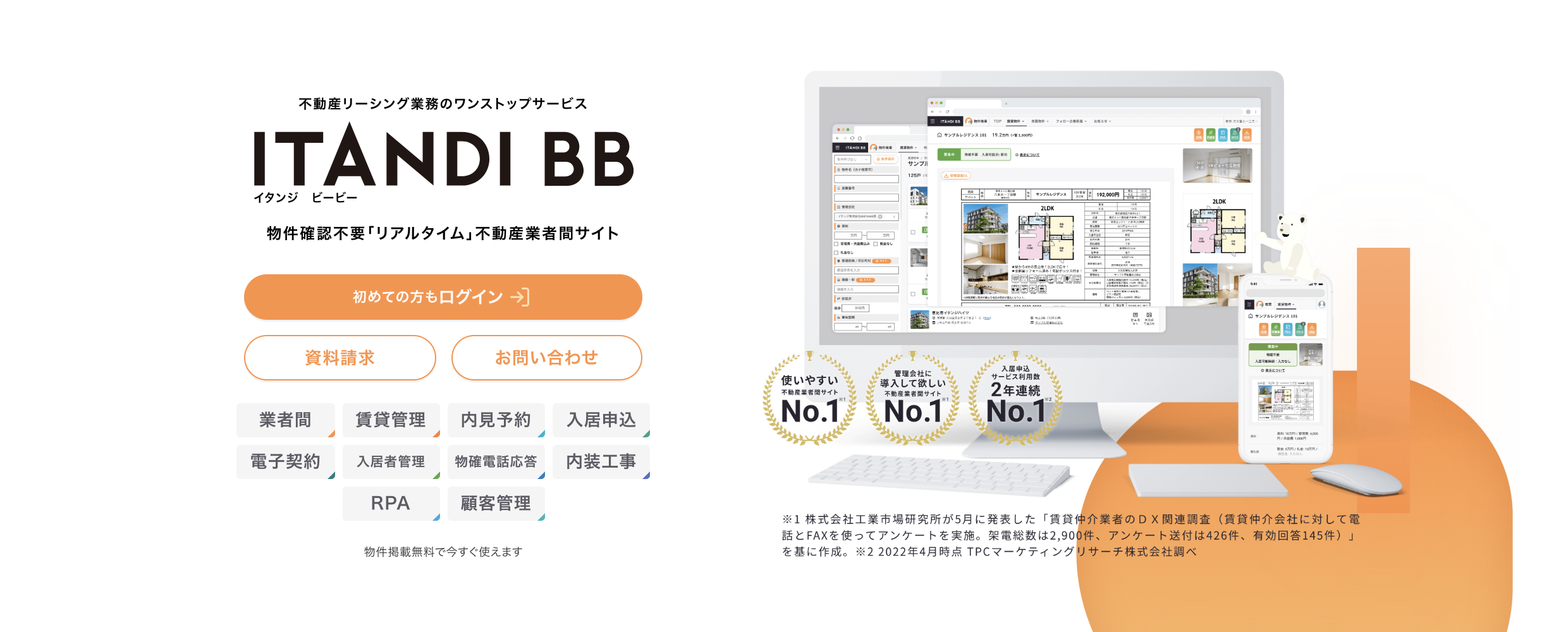 ITANDI BB 5つの特徴と価格（初期費用）｜ミカタストア